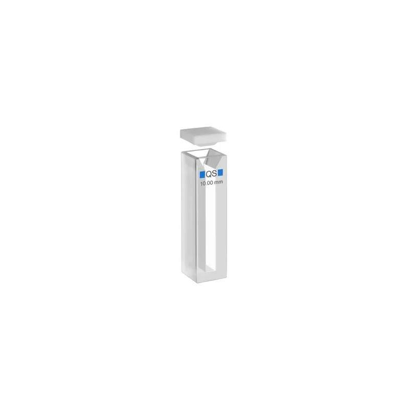 CUVE SEMI MICRO HELLMA QUARTZ SUPRASIL 104-QS/50 TRAJET OPTIQUE 50 MM ...